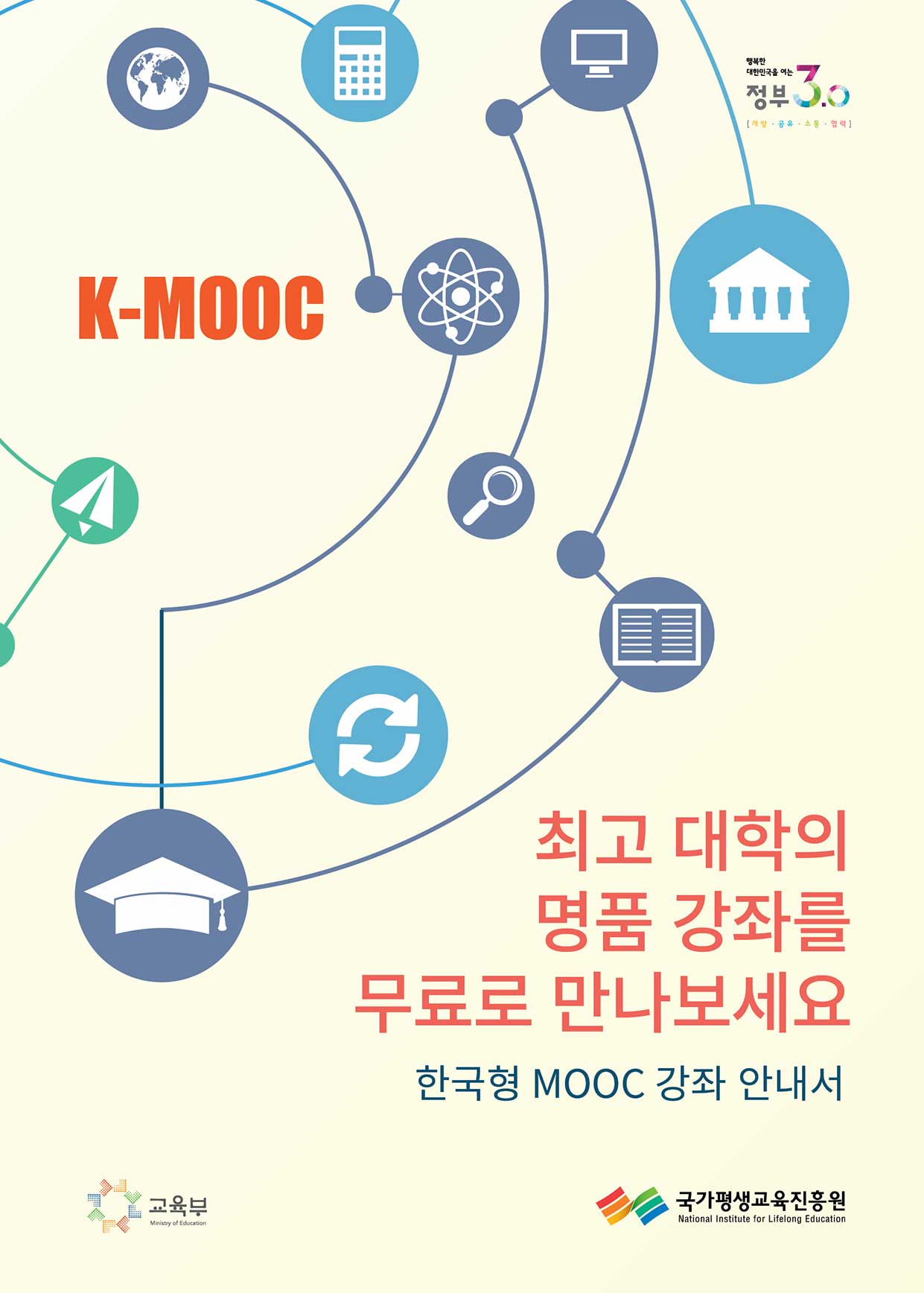 국가평생교육진흥원 K-MOOC 안내 브로슈어 ⋆ 불의여우